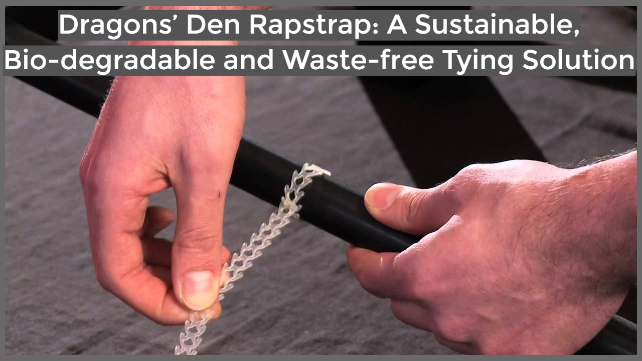 Rapstrap: A Sustainable and Waste-free Tying Solution